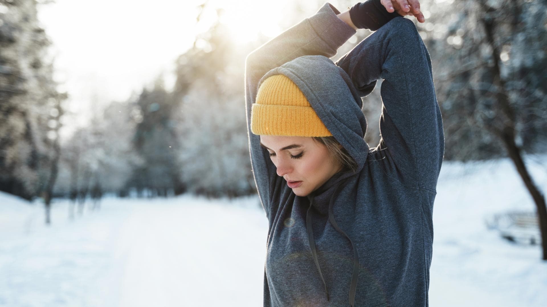 Workout im Winter: Diese schnellen Übungen halten dich in der kalten Jahreszeit fit