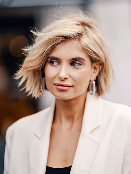 Frisuren-Trend: Der Butterfly Bob ist ideal bei unterschiedlichen ...