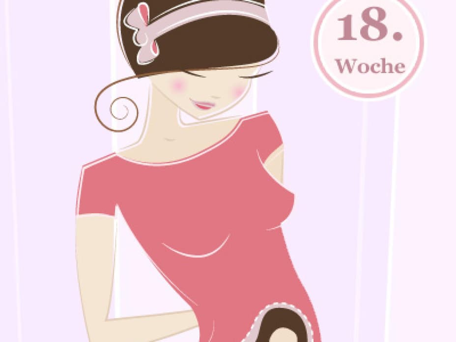 18. SSW - Bauchumfang in der 18. Schwangerschaftswoche