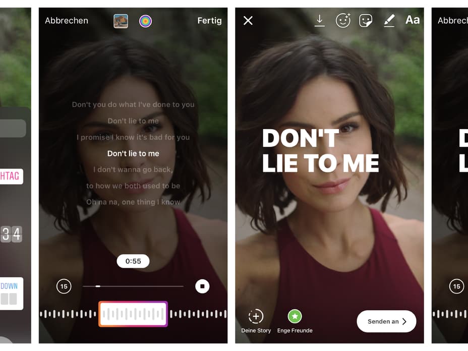 Instagram: So funktioniert das neue Lyrics-Tool