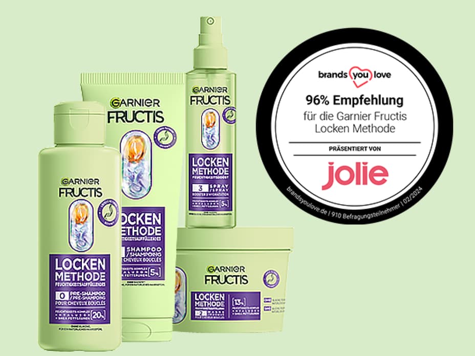 Haarpflege: Garnier Fructis Locken Methode
