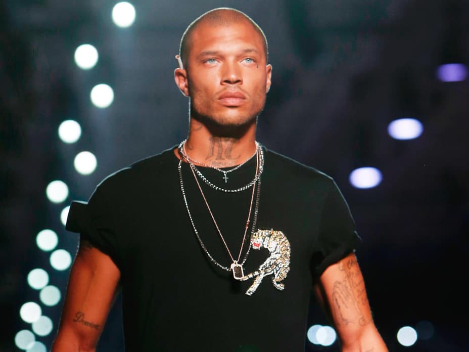 Jeremy Meeks - erste Fashion Show