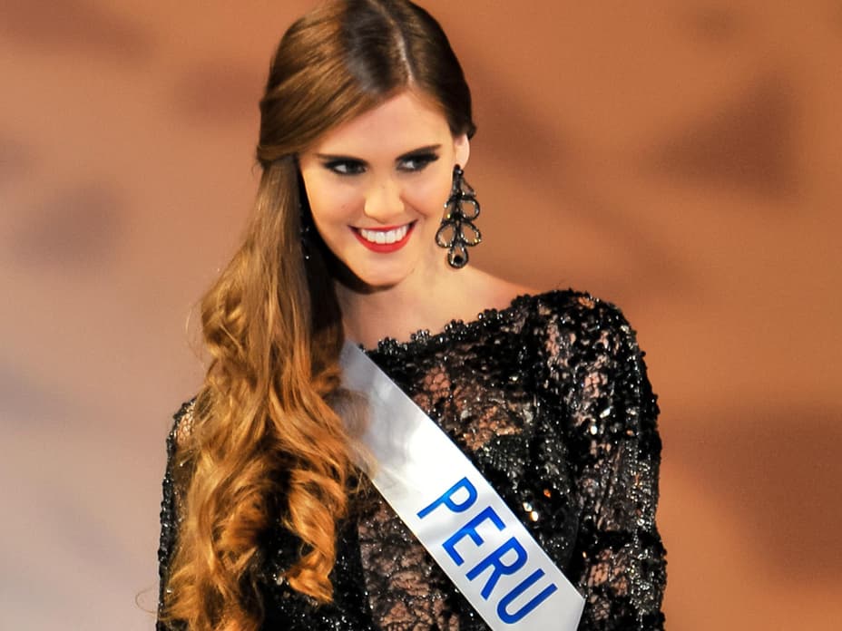 Miss Peru: großartige Aktion gegen Gewalt an Frauen