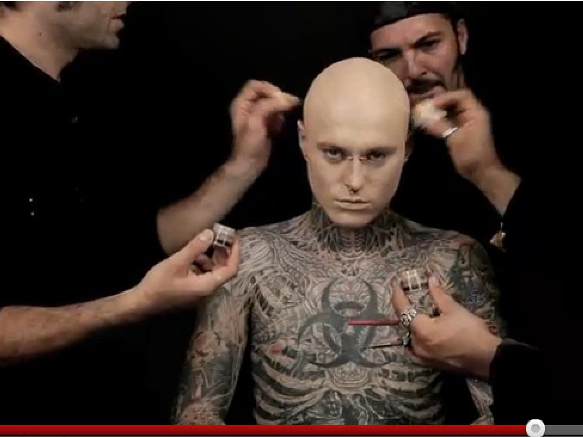 How To Do Rick Genest Makeup | Saubhaya Makeup