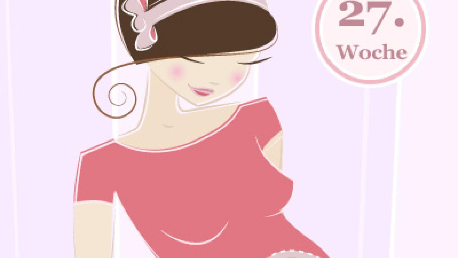 27. SSW - Empfehlungen & Infos für die 27. Schwangerschaftswoche