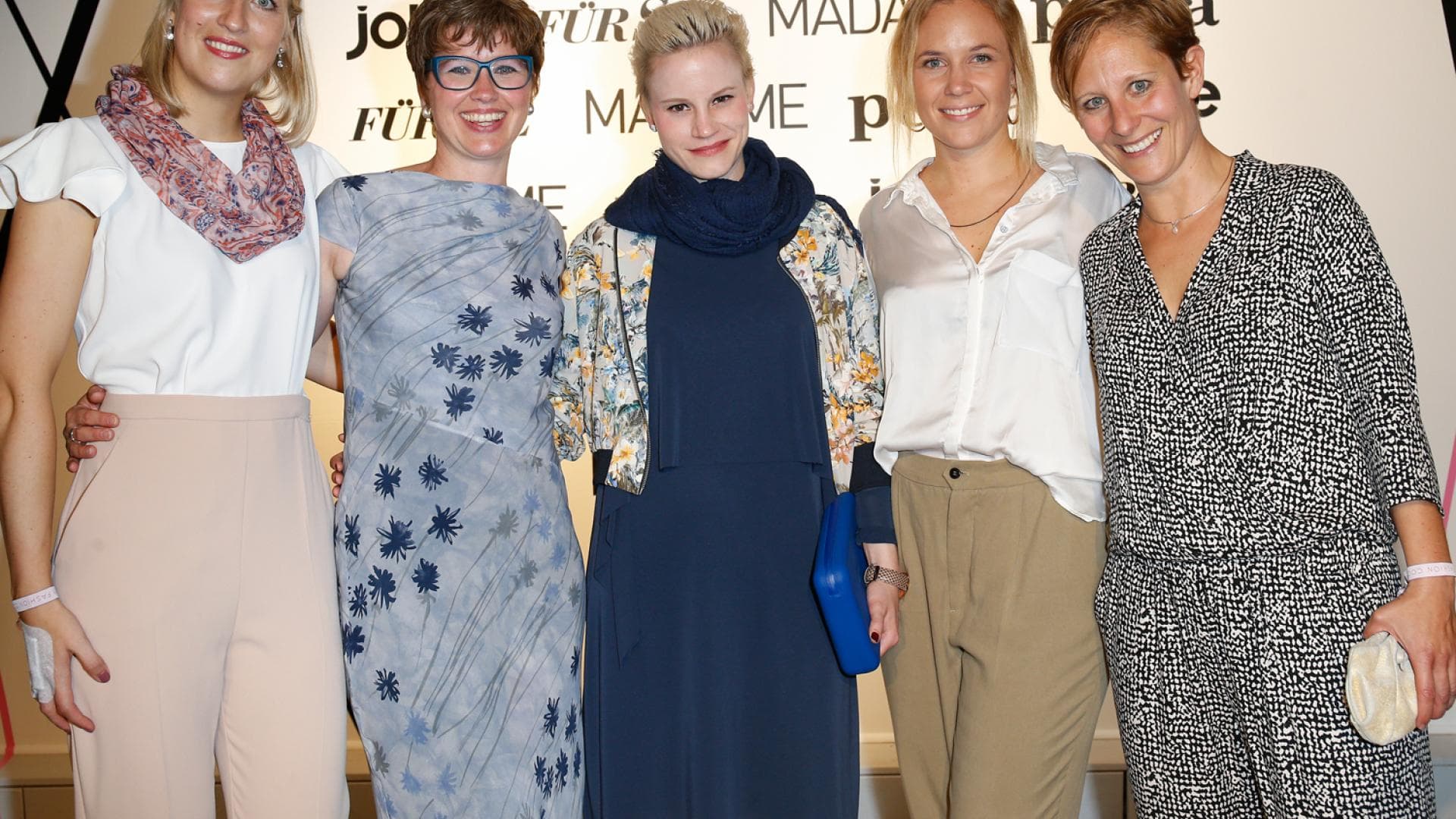 Katrin Strasser, Christine Malecki, Jill Willuweit, Alina Schröder und ...